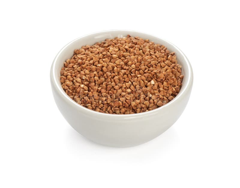Uncooked Buckwheat Grain in Jar Stock Image - Image of macro, meal ...