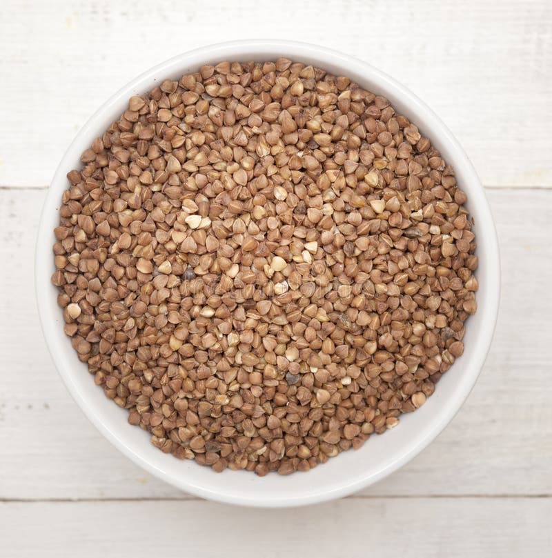 Uncooked Buckwheat Grain in Jar Stock Image - Image of macro, meal ...