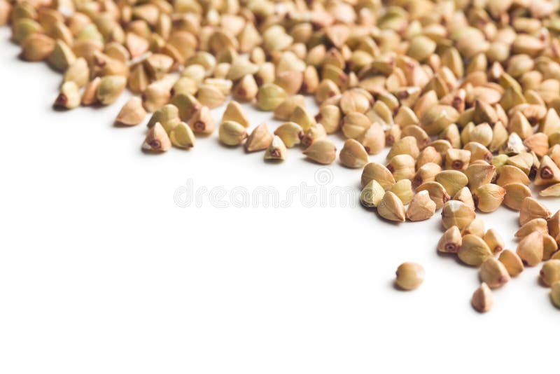 Uncooked Buckwheat Grain in Jar Stock Image - Image of macro, meal ...
