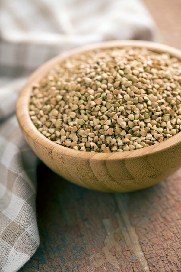 Uncooked Buckwheat Grain in Jar Stock Image - Image of macro, meal ...