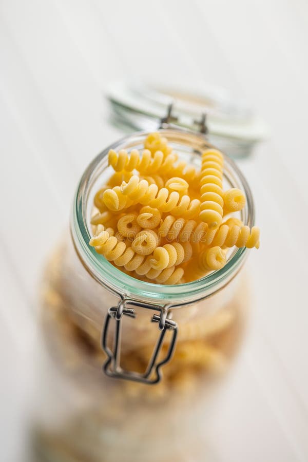Uncooked Italian Conchiglie Pasta Stock Image - Image of shells, dough ...