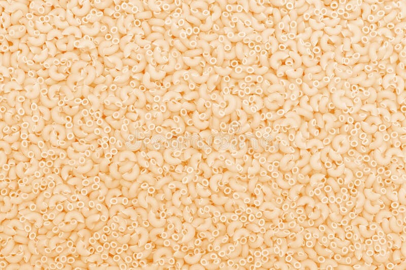 Uncooked Macaroni Pasta Texture Background. Italian Pasta Macaroni ...