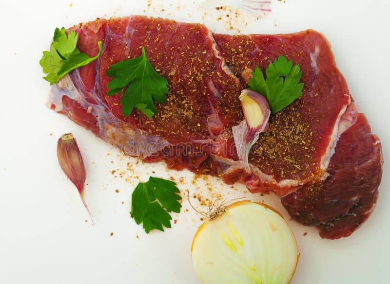 Uncooked meat stock photo. Image of grill, butchery, fillet - 61619410