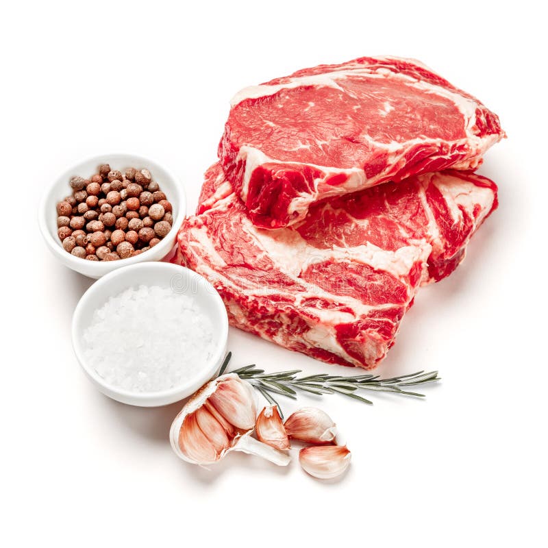 Uncooked Organic Shin of Beef Meat Stock Photo - Image of juicy ...