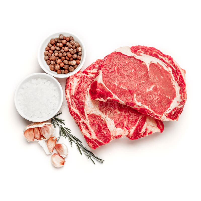 Uncooked Organic Shin of Beef Meat Stock Image - Image of beef, steak ...
