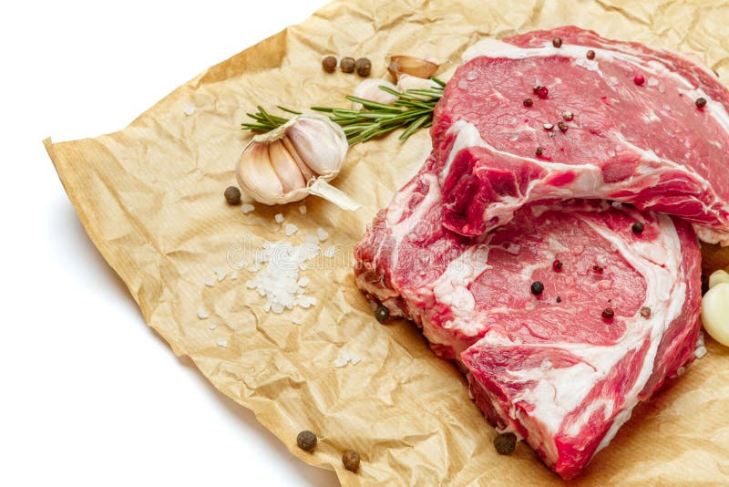 Uncooked Organic Shin of Beef Meat Stock Photo - Image of fresh ...