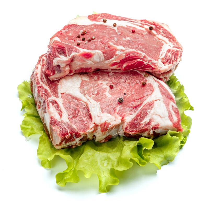 Uncooked Organic Shin of Beef Meat Stock Image - Image of flesh ...