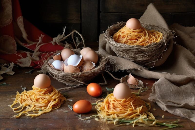 Pasta Nests Stock Illustrations – 214 Pasta Nests Stock Illustrations ...