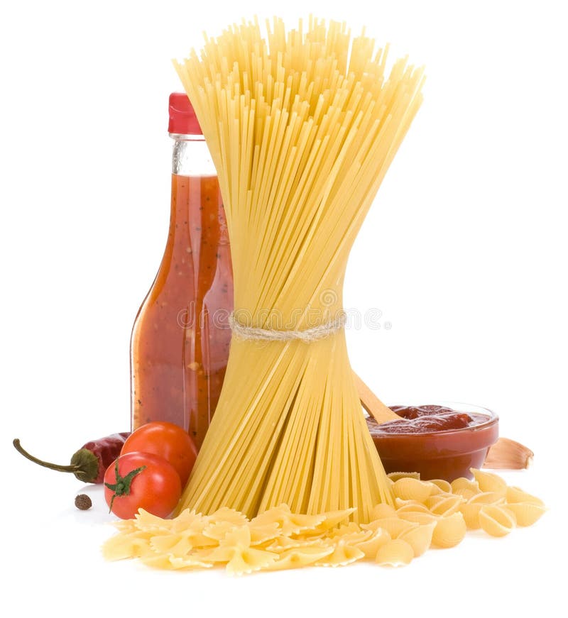 Pasta Raw Food Background Or Texture Close Up Stock Image - Image of ...