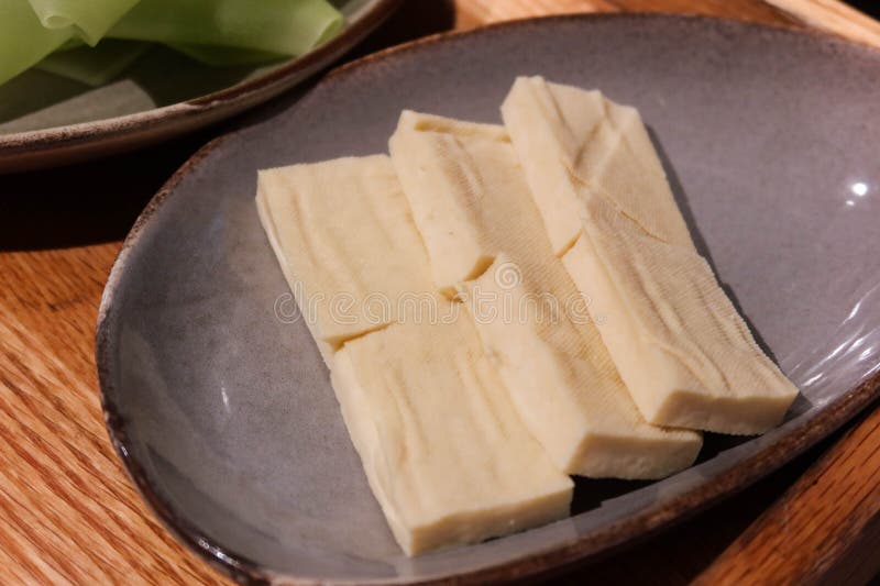 Uncooked raw tofu stock image. Image of cuisine, cooked - 374779185