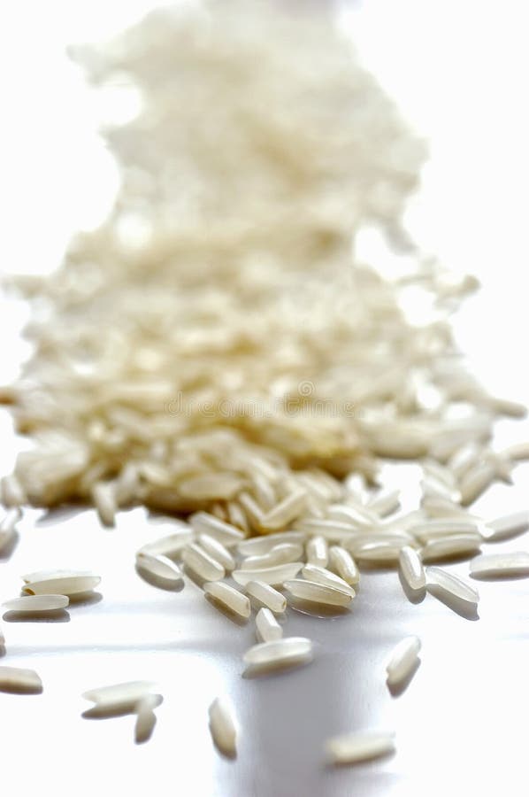 Uncooked rice stock image. Image of rice, white, selective - 23704989