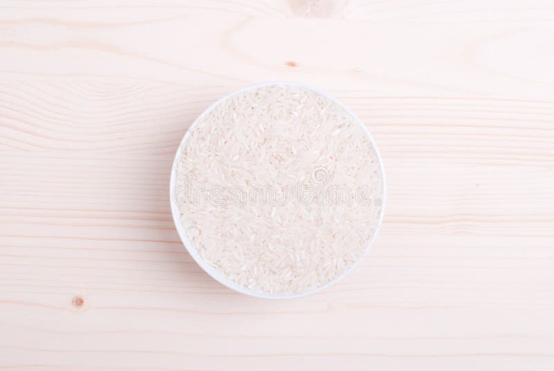 Uncooked Rice on Board Diet Food Stock Photo - Image of meal, healthy ...