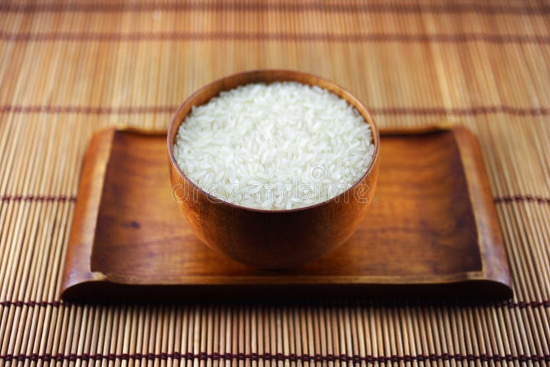 Uncooked Rice in Bowl stock image. Image of colours, composition - 3708071