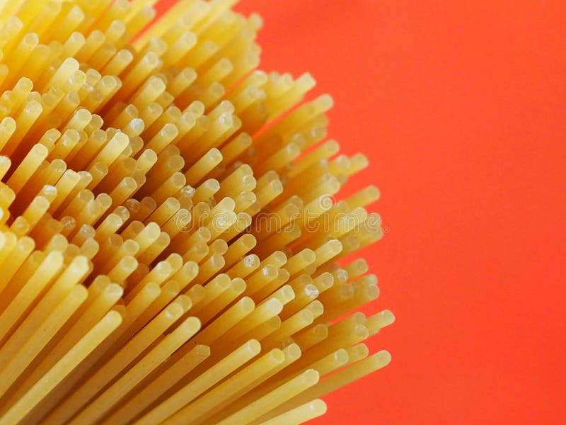 Uncooked spaghetti stock image. Image of food, culture - 9114169
