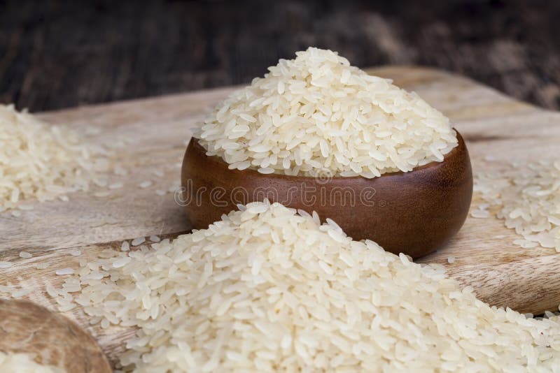 Uncooked Steamed Rice for Better Taste and Quality Stock Photo - Image ...
