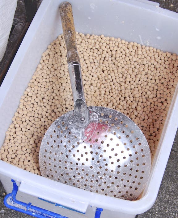 Uncooked tapioca pearls stock photo. Image of bowl, chinese - 83141926