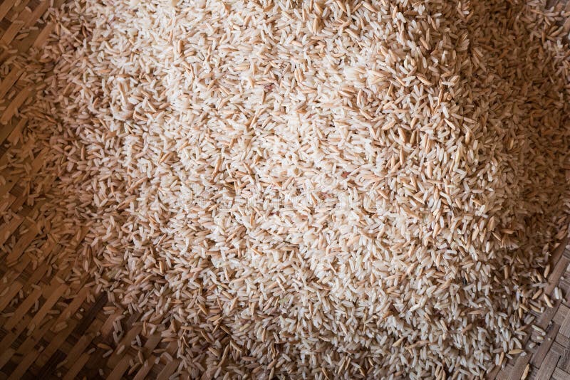 Uncooked Thai Rice stock photo. Image of grain, eating - 108249576
