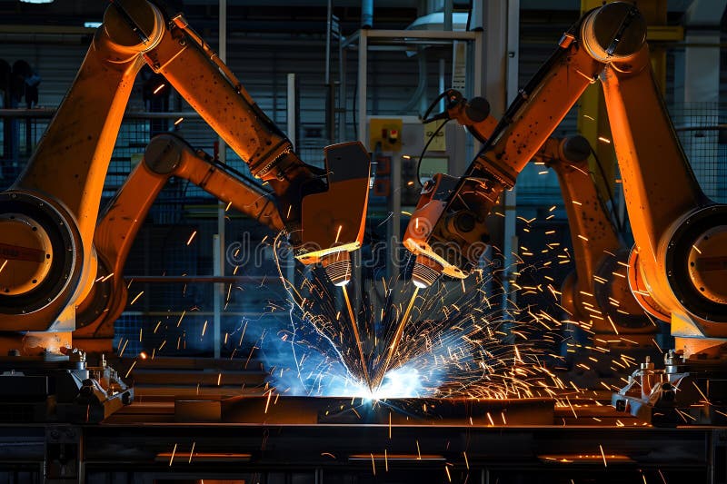 The Future of Welding Innovative Robotics for Automated Solutions Stock ...