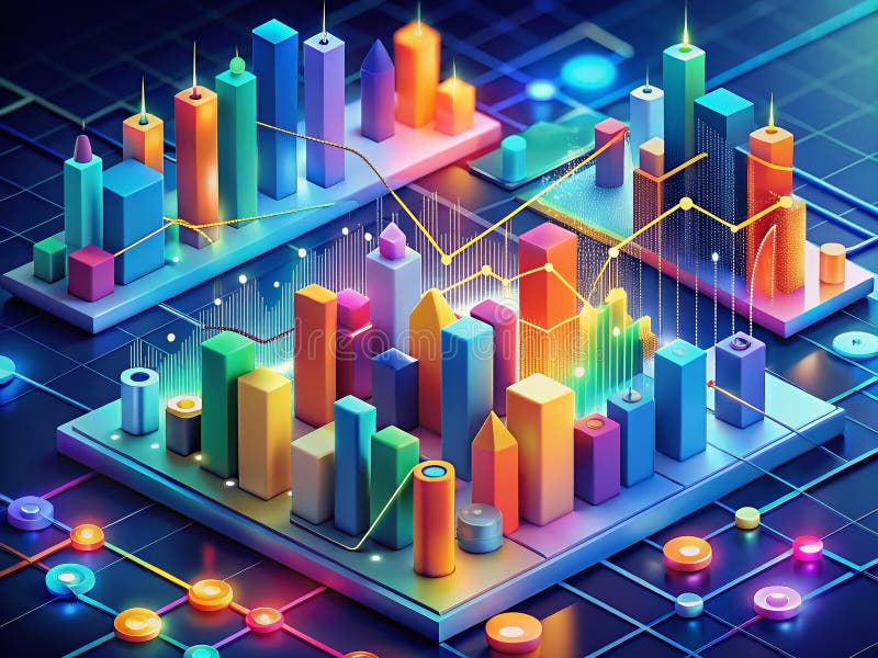 Isometric Panoramic Data Analysis Stock Illustrations – 9 Isometric ...