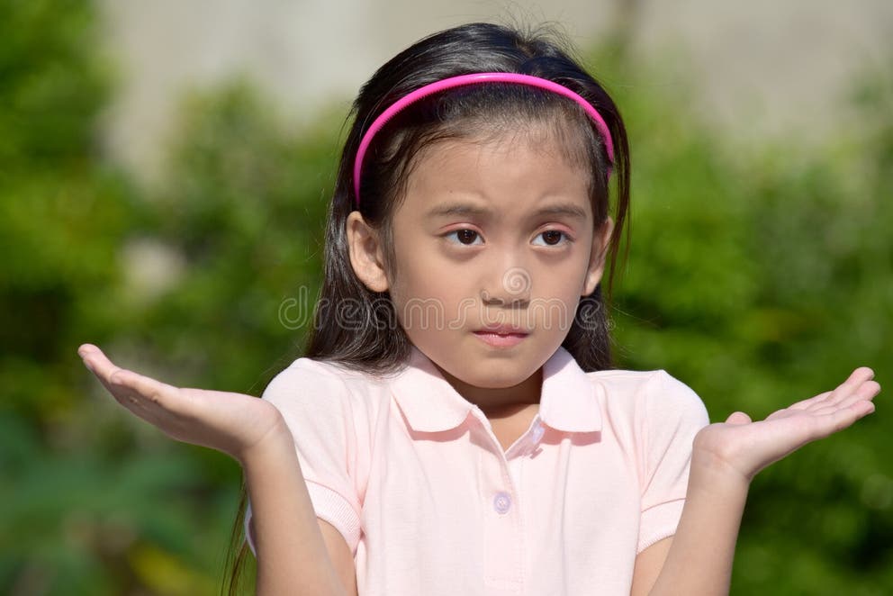 Undecided Cute Diverse Youth Stock Image - Image of adorable, youth ...