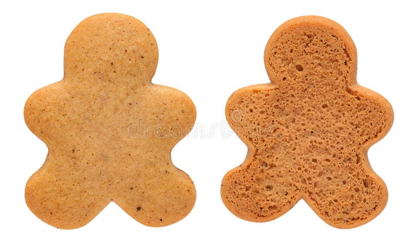 Undecorated Gingerbread Man Stock Image - Image of clean, full: 6399989