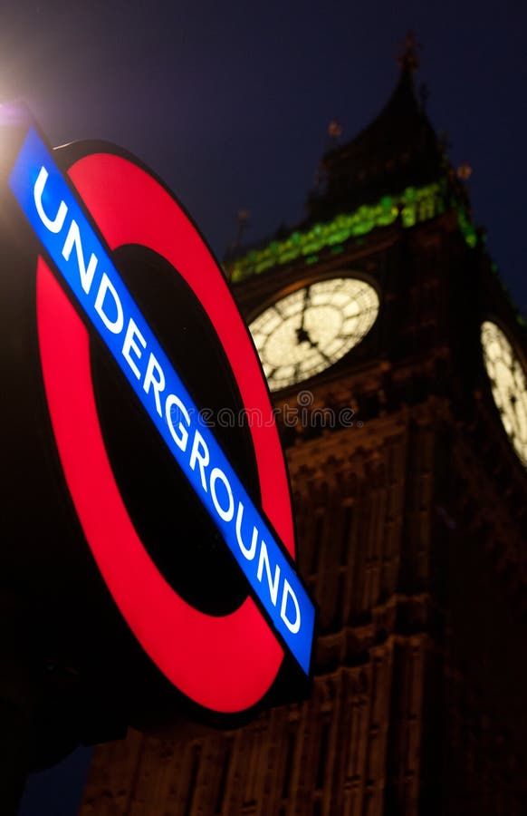 Undeground sign post editorial photo. Image of transportation - 29020611