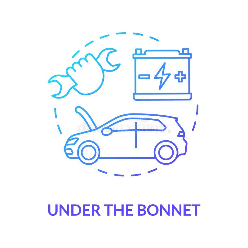 Under Hood Car Stock Illustrations – 194 Under Hood Car Stock ...