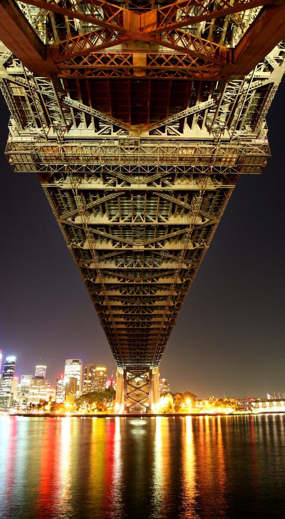 Under the bridge stock photo. Image of reflection, harbour - 667542