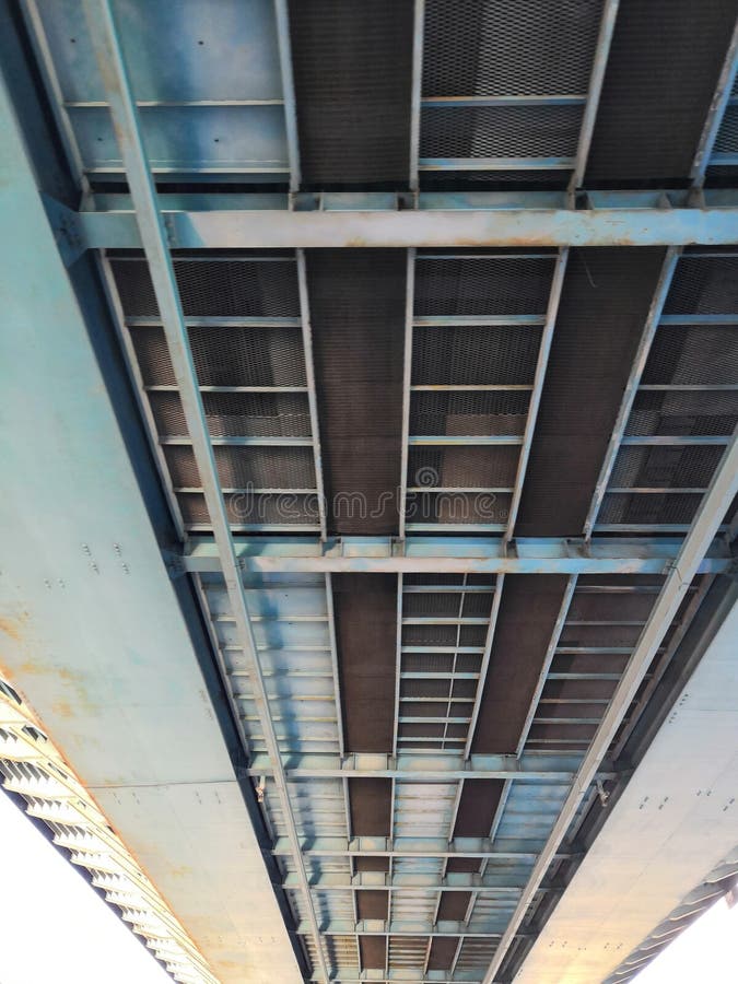 Under the bridge stock image. Image of architecture - 146845647