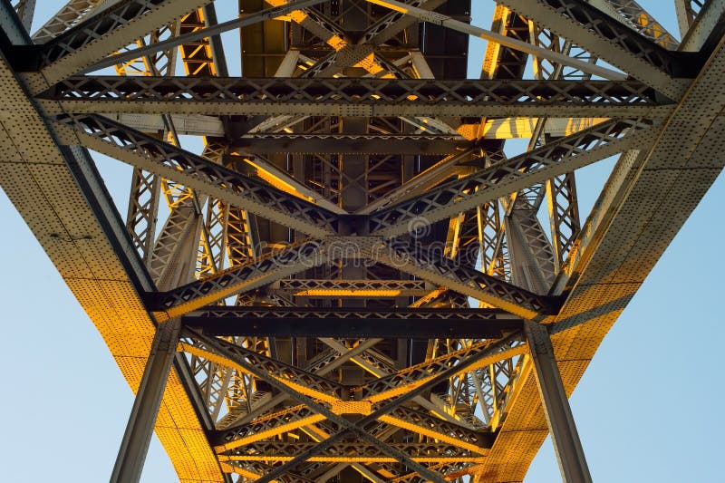 Under the Bridge. Background Stock Image - Image of building, design ...