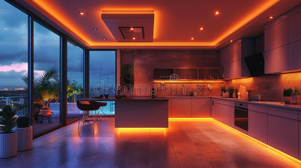 Under Cabinet Lighting, Led Strip Lights Beneath Kitchen Cabinets Offer ...