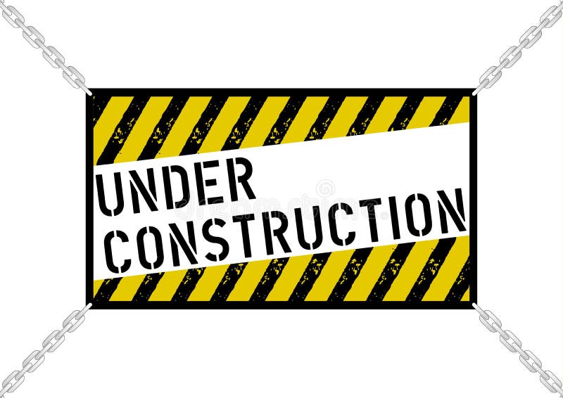 Under construction stock vector. Illustration of construction - 13376158
