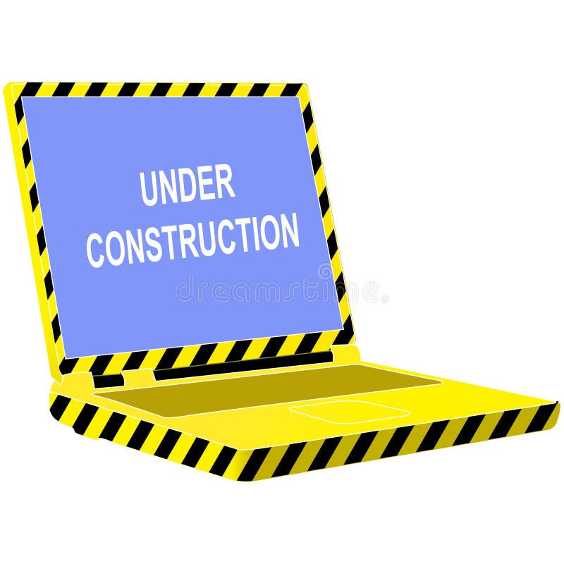 Computer Under Construction Stock Illustrations – 3,300 Computer Under ...