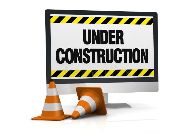 Under Construction Symbols Set Stock Vector - Illustration of drawing ...