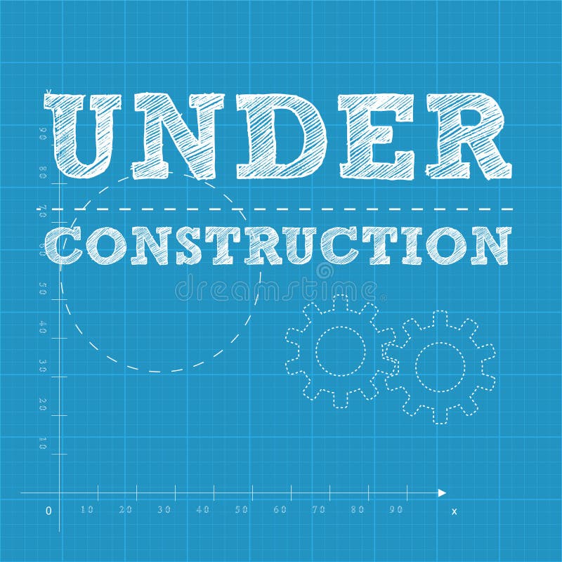 Under Construction Poster Design Stock Vector - Illustration of helmet ...