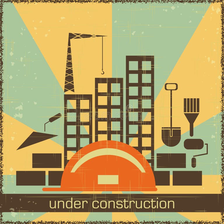 Under Reconstruction Stock Illustrations – 7,033 Under Reconstruction ...