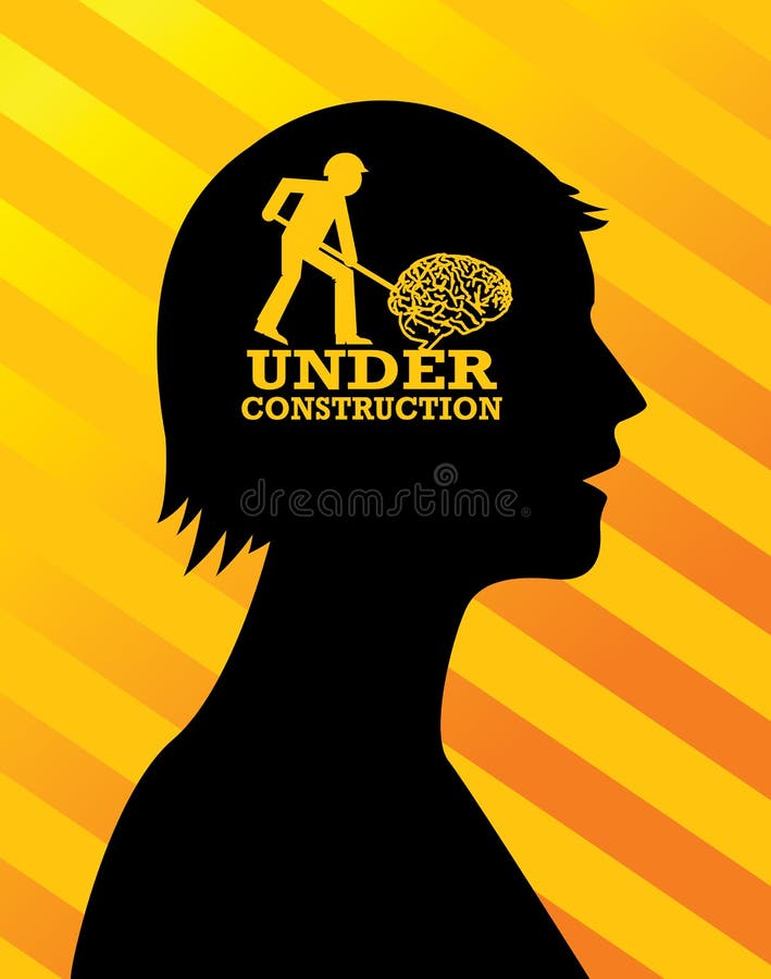 Under Construction stock vector. Illustration of engineer - 28343890