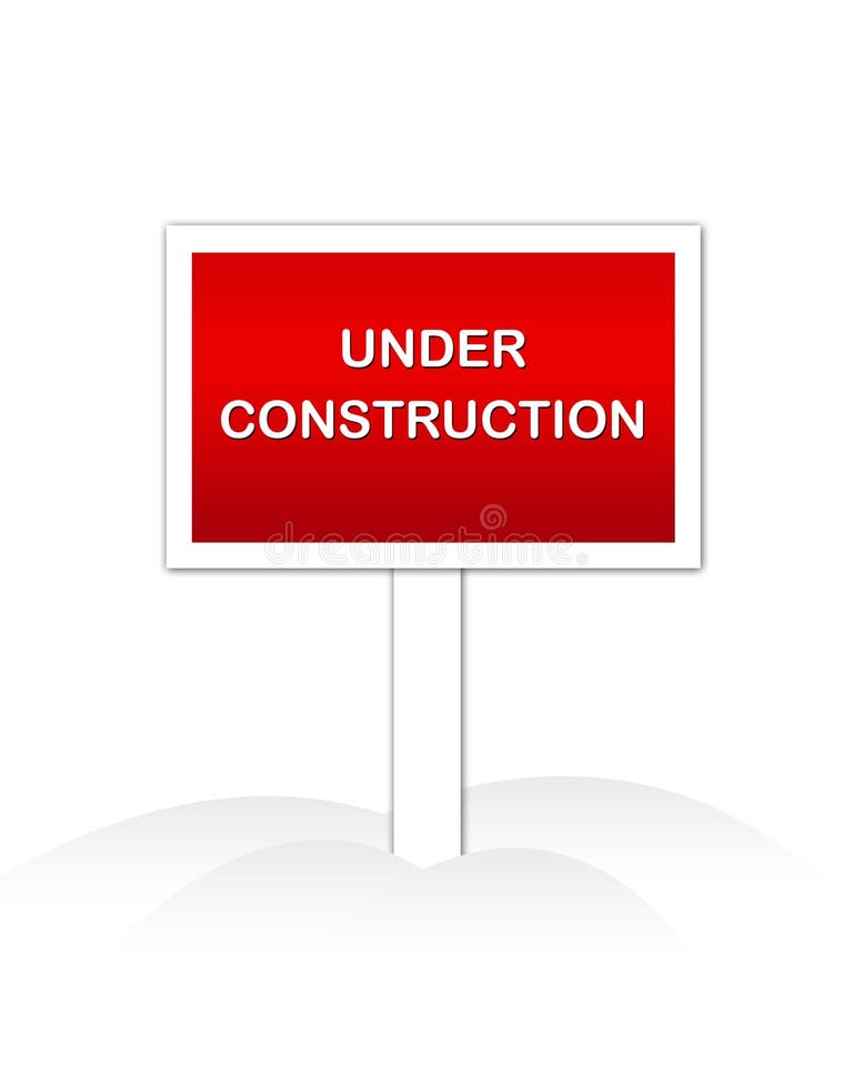 Under Renovation Sign Stock Illustrations – 609 Under Renovation Sign ...