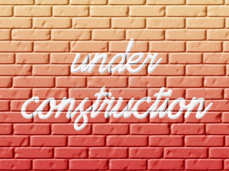 Under construction stock illustration. Illustration of site - 4617502