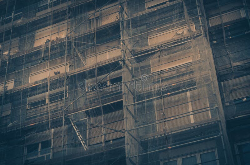 Under Construction Background Stock Photo - Image of city, renovation ...