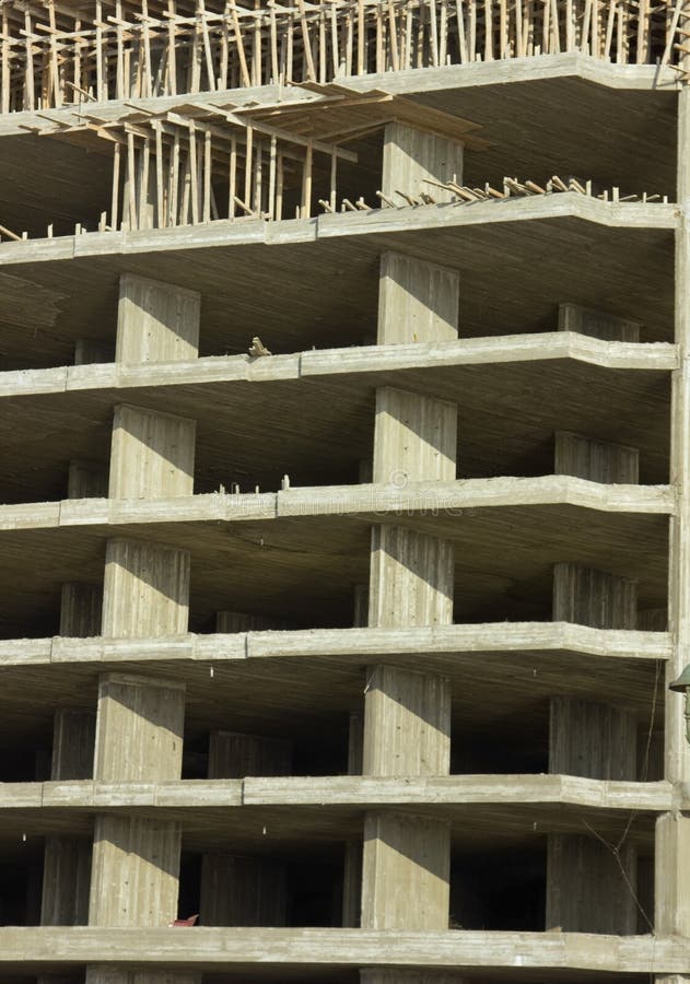 Under Construction Building Stock Image - Image of multi, buildings ...