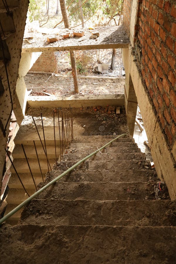 A Under Construction Building and Apartment with 4 Floors and 1 Ground ...