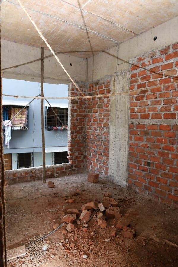 A Under Construction Building and Apartment with 4 Floors and 1 Ground ...