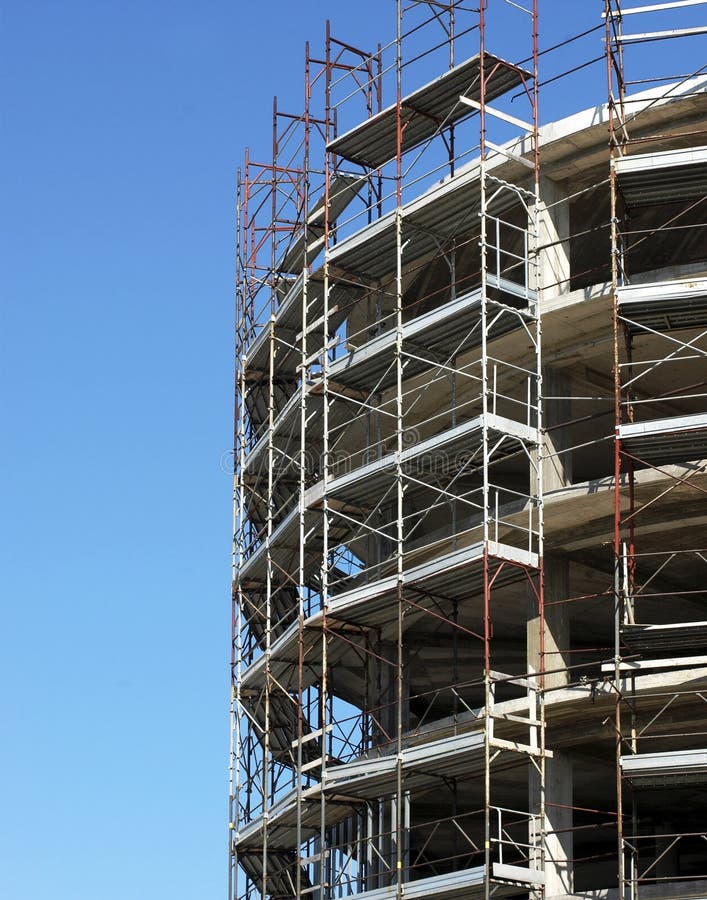 Under construction stock photo. Image of building, construction - 12446560