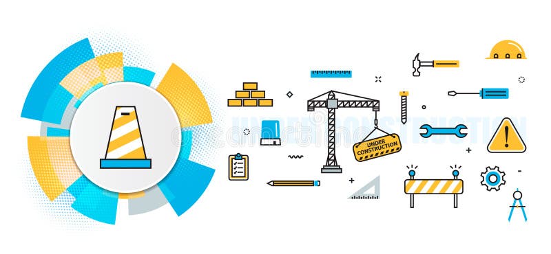 Website Landing Page Under Construction Stock Illustrations – 732 ...