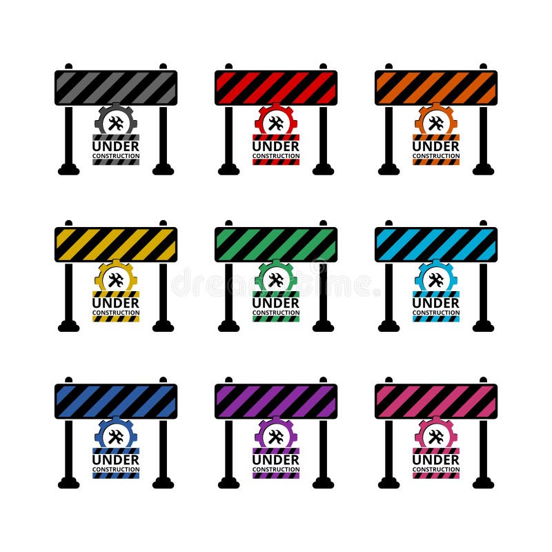 Simple Under Construction Icon Stock Illustrations – 1,320 Simple Under ...