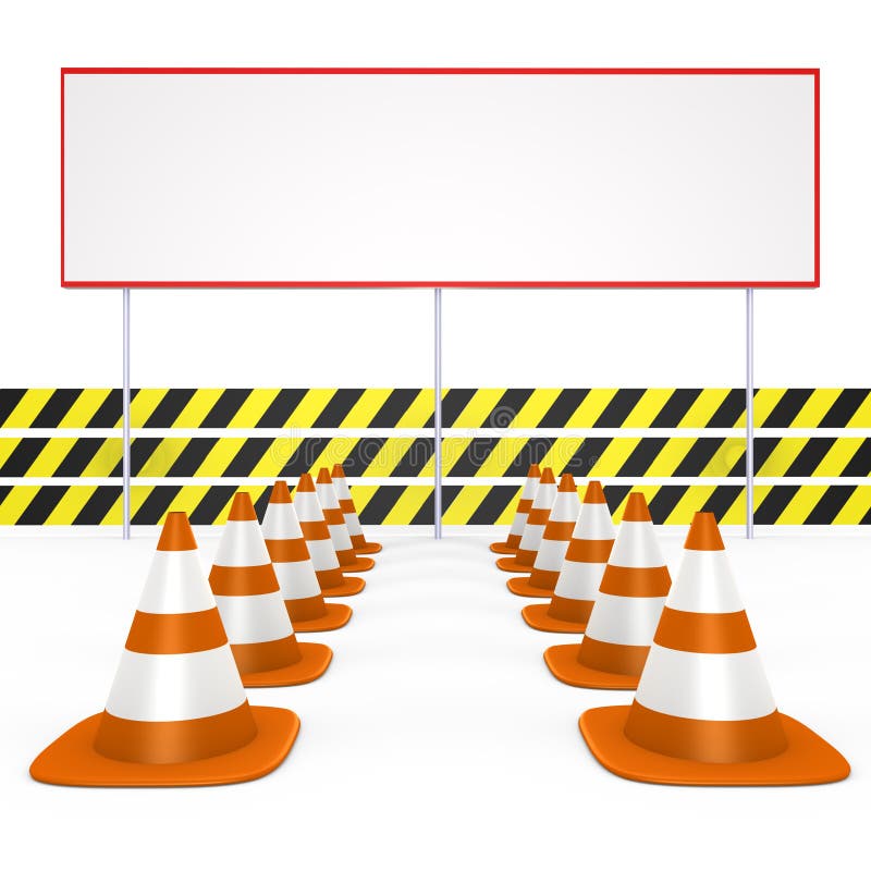 Empty Construction Sign Stock Illustrations – 15,543 Empty Construction ...