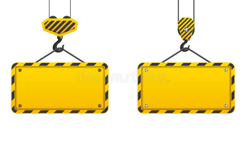Under Construction Frame. Vector Illustration Stock Illustration ...