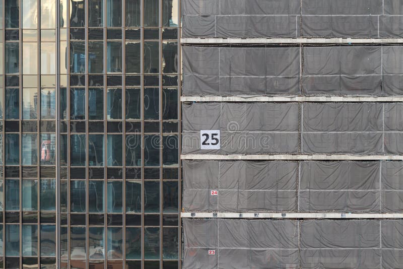 Under Construction High Rise Building Stock Photo - Image of building ...