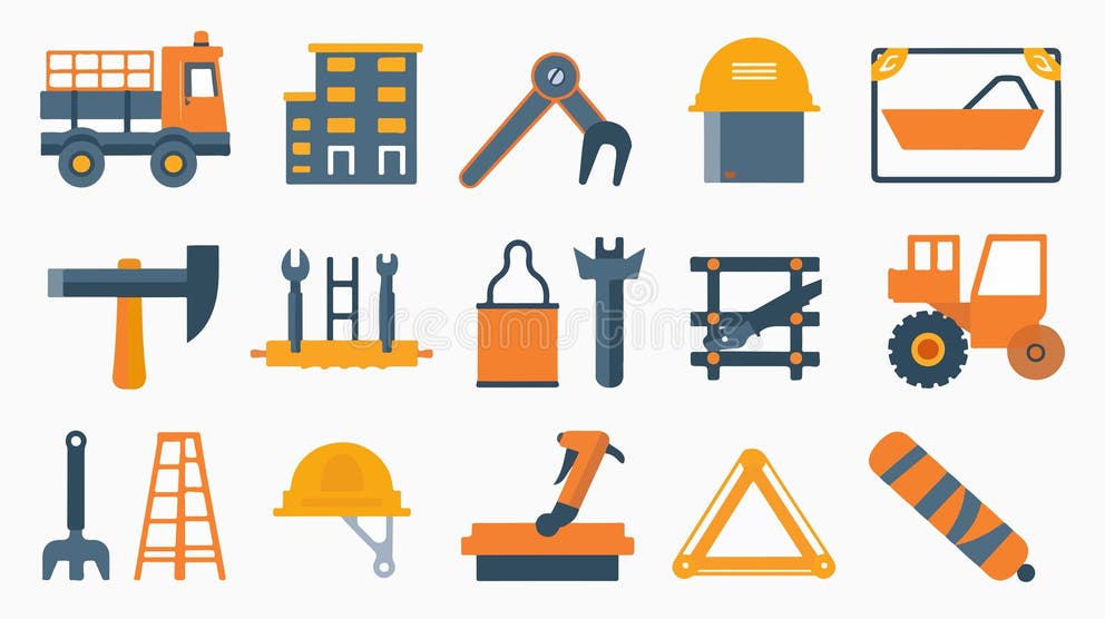 Construction Site Under Progress Icon: Use for Developing Projects ...